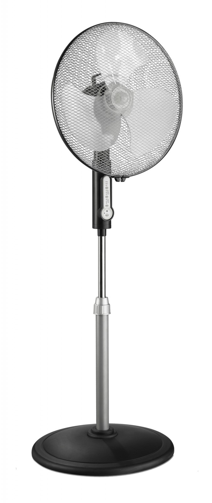 CasaFan Stand Fan Greyhound SV45-8 black with remote control Portable ...