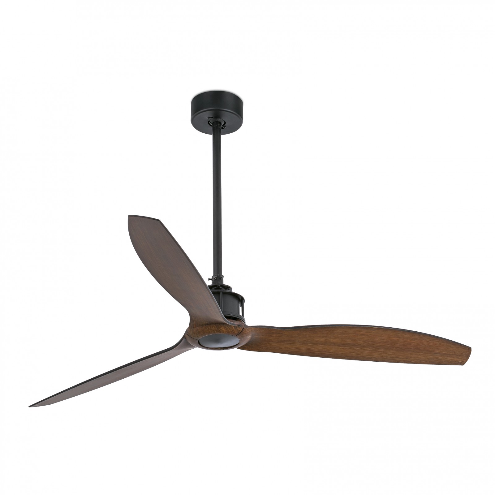Faro energy-saving ceiling fan Just Fan black 128 cm / 50.5" with ...